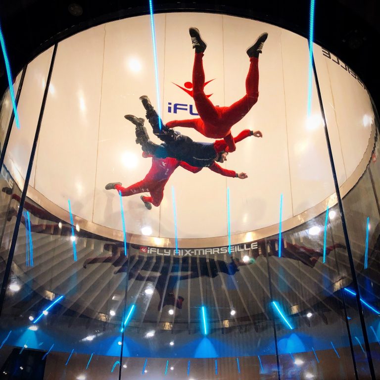 Chute libre accessible aux personnes handicapées